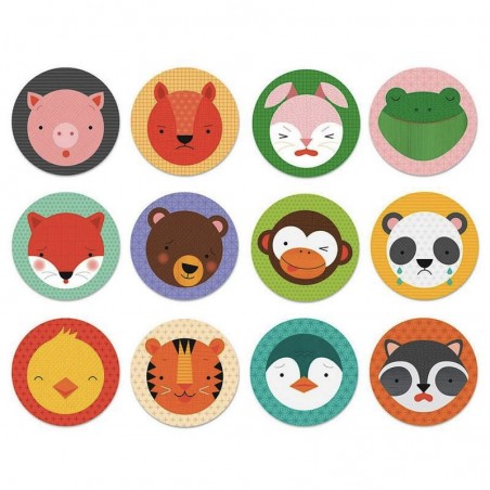 Jeu de Mémoire Sentiments - Jeu Ecologique Petit Collage