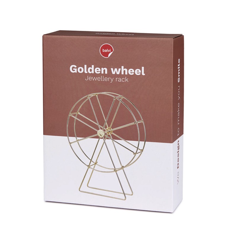 Support à Bijoux Golden Wheel Doré - Porte Bijou Femme